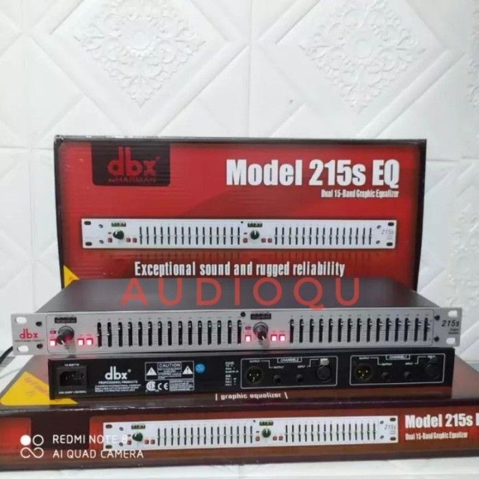 PROMO- EQUALIZER DBX 215 S/ DBX215S/ DBX 215S - 2 X 15 CHANNEL SILVER GRADE A | Lazada Indonesia