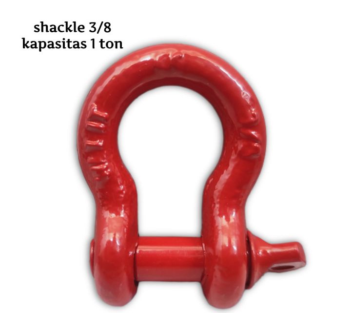 Shackle omega merah 3/8 kapasitas 1 ton | Lazada Indonesia