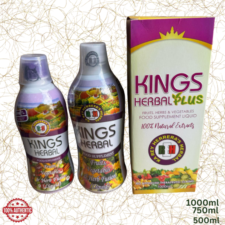 AUTHENTIC KINGS HERBAL FOOD SUPPLEMENT 1 LITER | Lazada PH