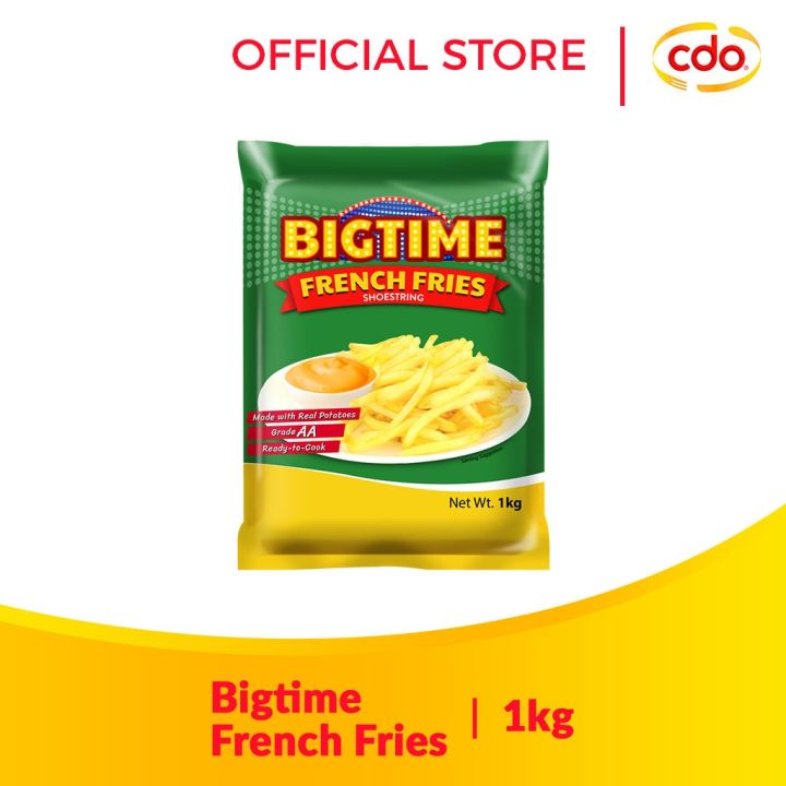 Bigtime French Fries 1kg | Lazada PH