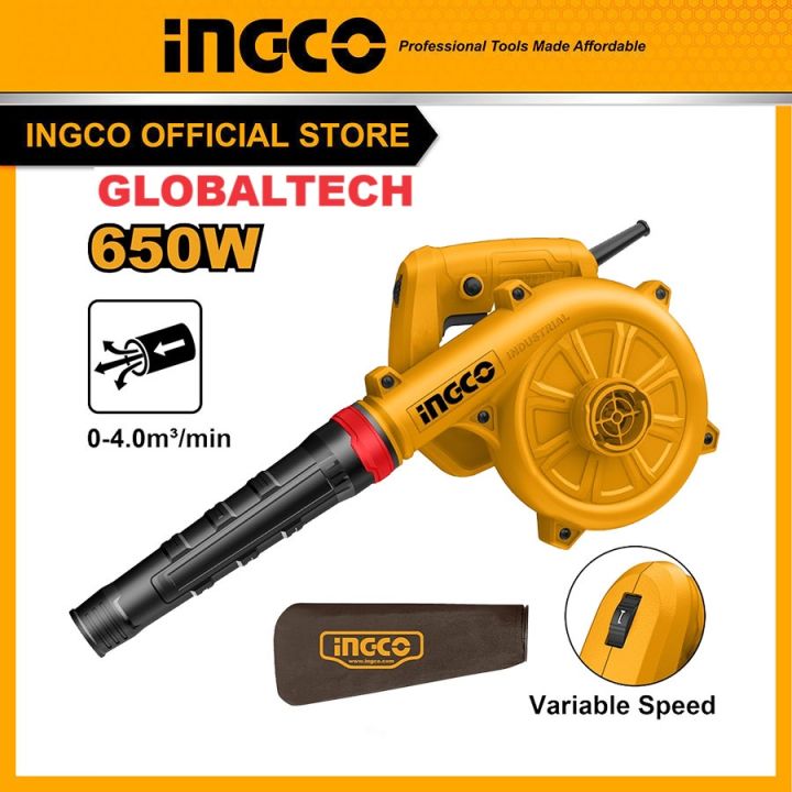INGCO AB6038 HAND BLOWER 650W ASPIRATOR BLOWER LISTRIK MESIN TIUP SEDOT ...