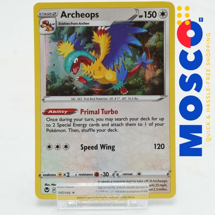 Archeops - 147/195 - Holo Rare | Pokemon TCG | Lazada