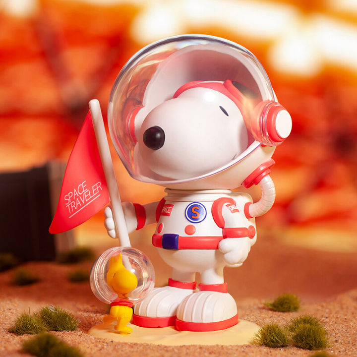 【100% Genuine】Popmart Snoopy Space Exploration Series Clear Figure ...