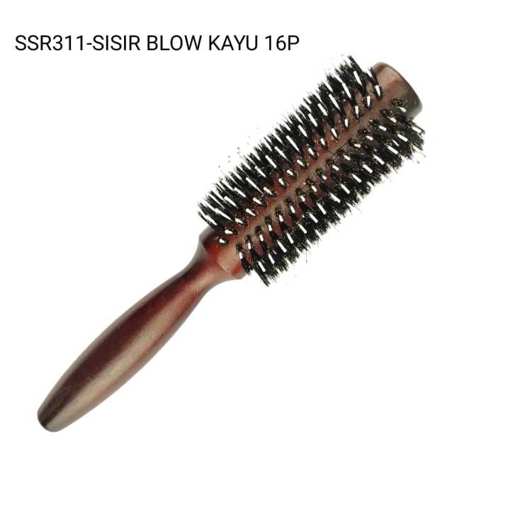 Sisir Rambut B low 1636 Kayu 16P | Lazada Indonesia
