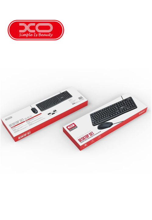 XO KB-03 Wired Mouse And Keyboard Set | Lazada PH