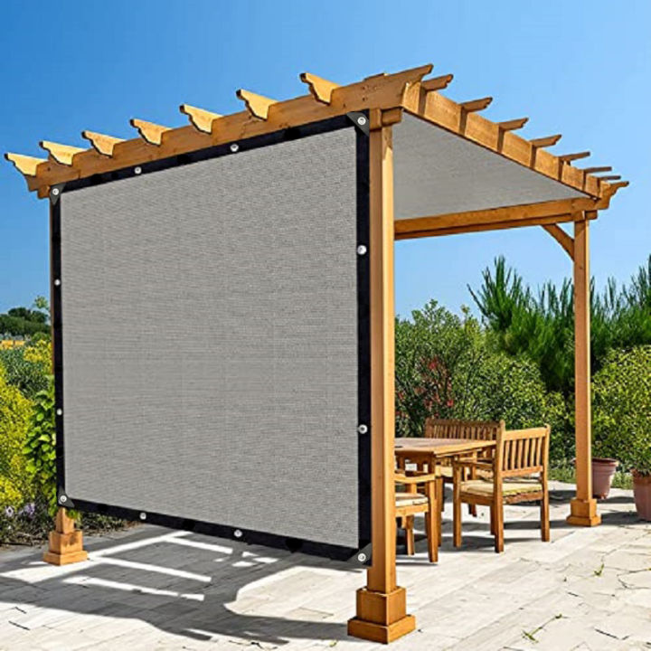 Grey Color Sun Shade Net Outdoor Garden Greenhouse Swimming Pool Shield ...