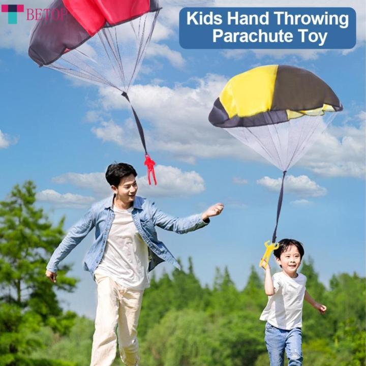 Teabelle Outdoor Game Child Hand Throwing Parachute Flying Toy Tangle ...