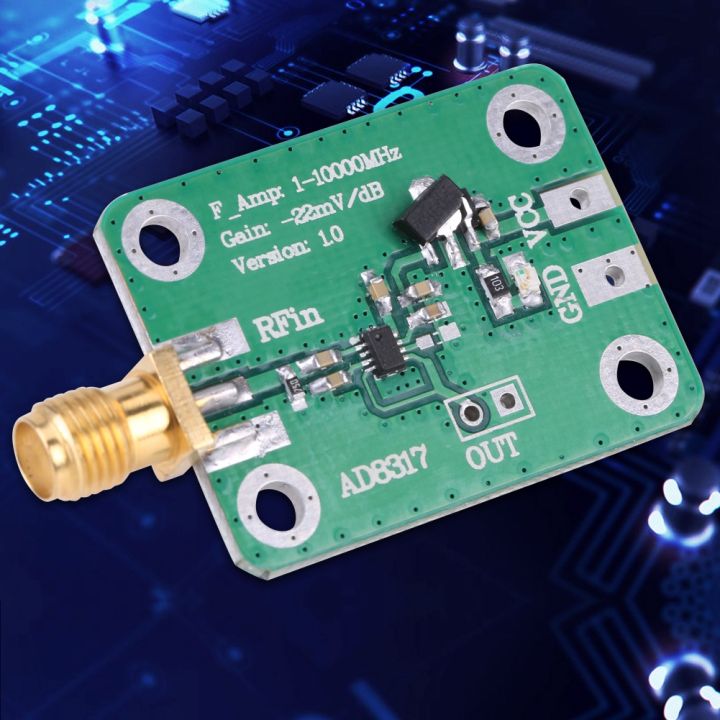 RF Power Meter AD8317 Radio Frequency Logarithmic Detector Meter | Lazada PH