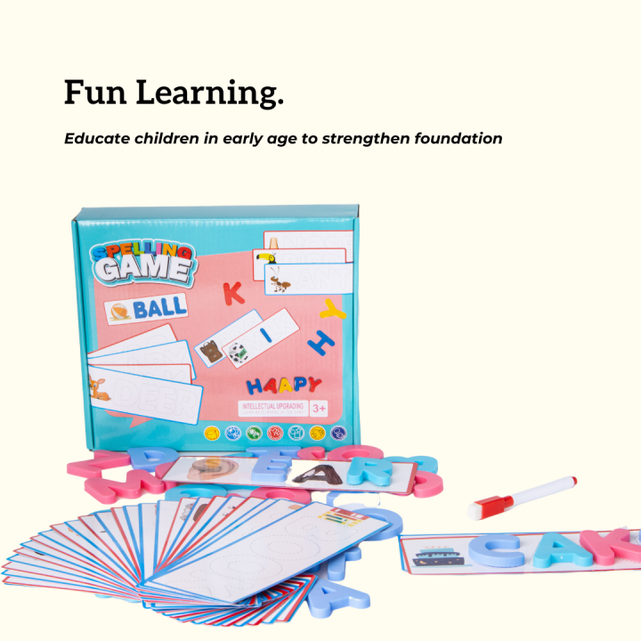 Educational English Alphabet Spelling and Learning Game For Kids Early ...
