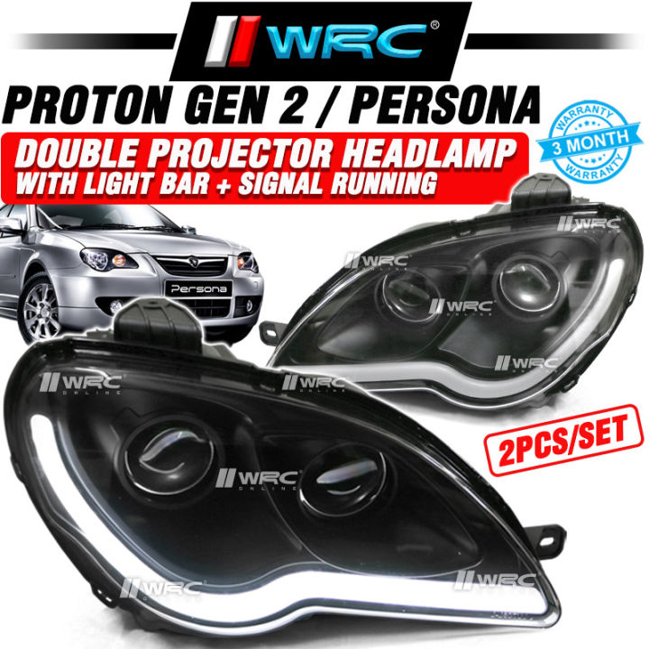 Proton Gen 2 / Persona NHF Projector Headlamp With Light Bar + Signal ...