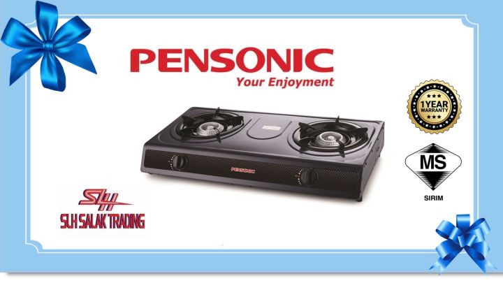 Pensonic Double Burner Gas Stove Gas Cooker PGC-26N | Lazada