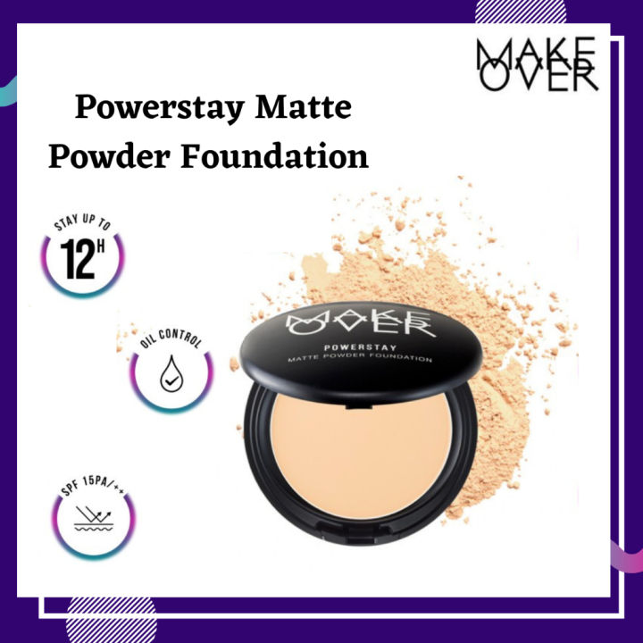 Make Over Powerstay Matte Powder Foundation | Bedak Padat | Lazada ...
