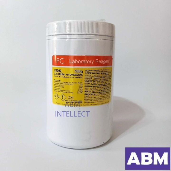 Calcium Hydroxide, PC (500g) CAS 1305-62-0 | Lazada