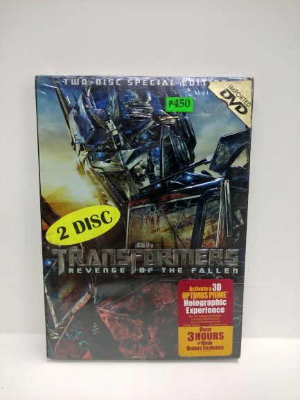 Transformers: Revenge of the Fallen DVD 2 DISC | Lazada PH