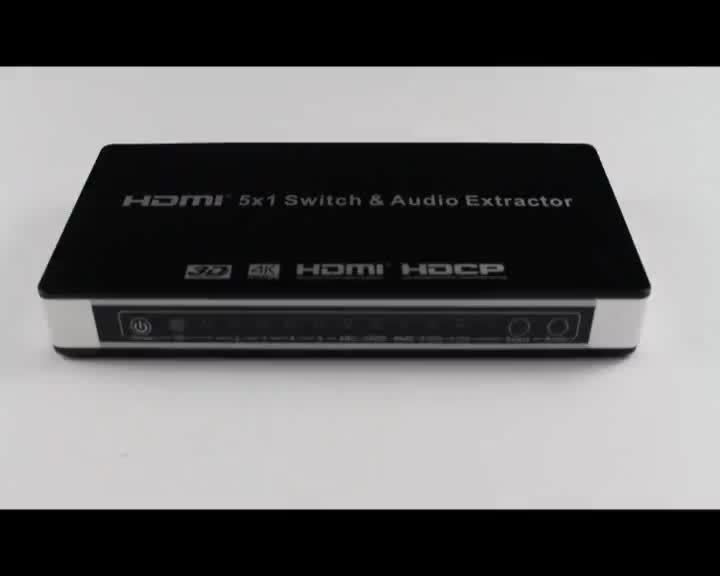 Operation HDMI Matrix Switcher 4X2 Four in and Two out 4K60 Distributor ...