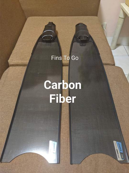 Fins To Go - Leaderfins - Carbon Fiber Bi-Fins Soft | Lazada PH