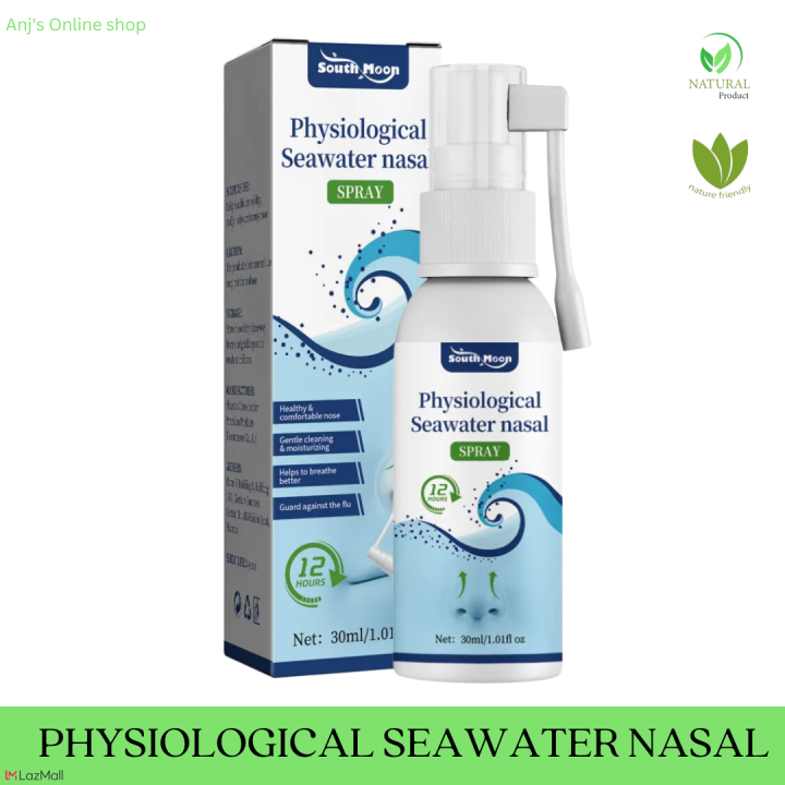 NEW Physiological Seawater Nasal Spray Repair Airways And Lungs ...
