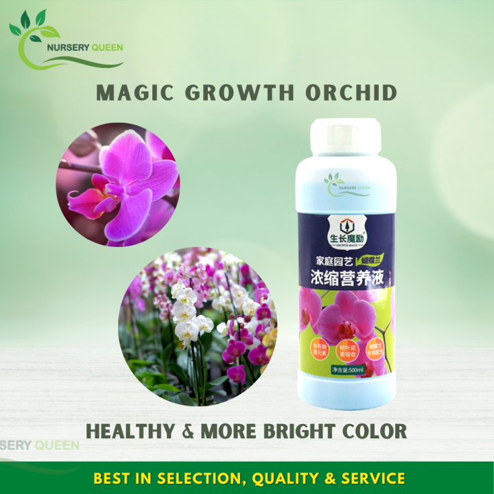 Growth Magic Orchid Concentrate Fertilizer Baja Orkid 500ml | Lazada