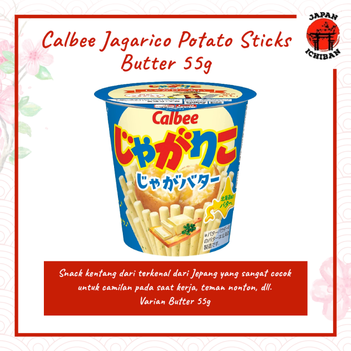 Calbee Jagarico Potato Sticks (Snack Kentang) Original Japan | Lazada ...