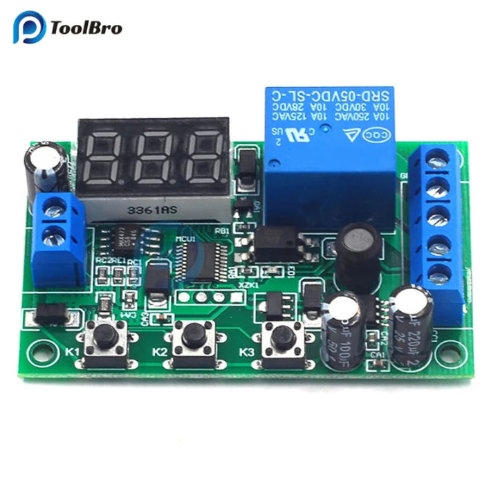 Dc Current Detection Module Relay Digital Display Overcurrent Alarm