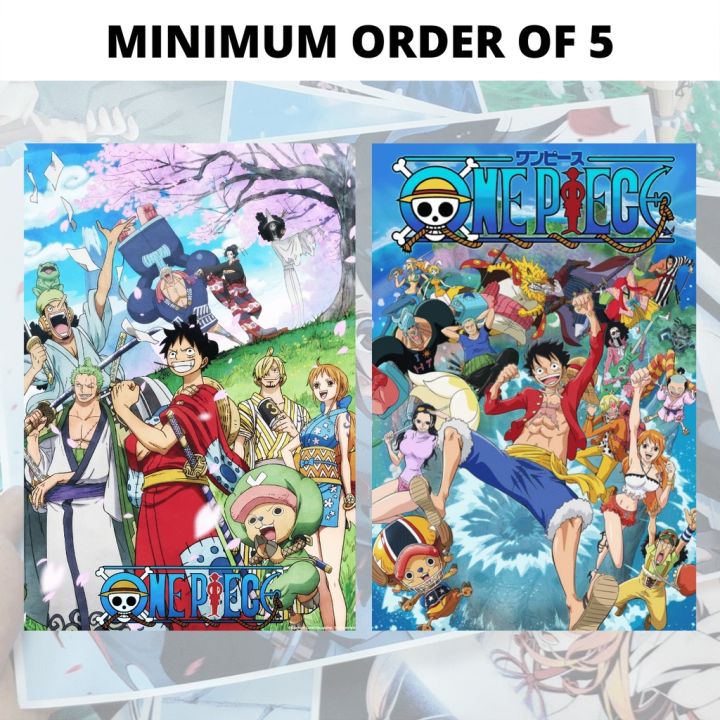 Anime Posters / One Piece Poster Collection / A4 Anime Posters ...