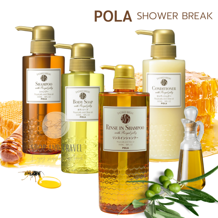 **MADE IN JAPAN** พร้อมส่ง!! READY TO SHIP!! ★POLA SHOWER BREAK NEW RELEASE 2025★ แชมพู สบู่ ...