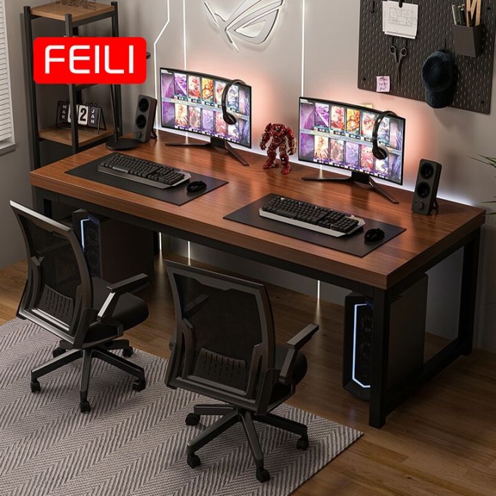 [140*74*60cm] study table table computer table computer desk table ...