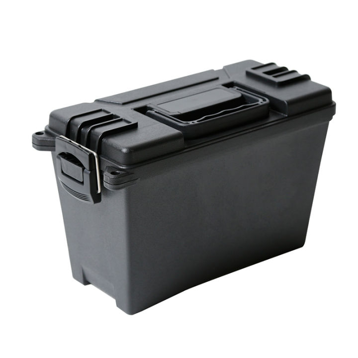 Box Style Plastic Storage Can Heavy Duty Caliber Bulk Crate Lightweight ...