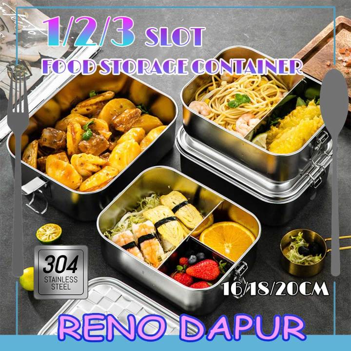 GERMANY QUALITY SUS304 Stainless Steel Lunch Box Bento Box Food ...