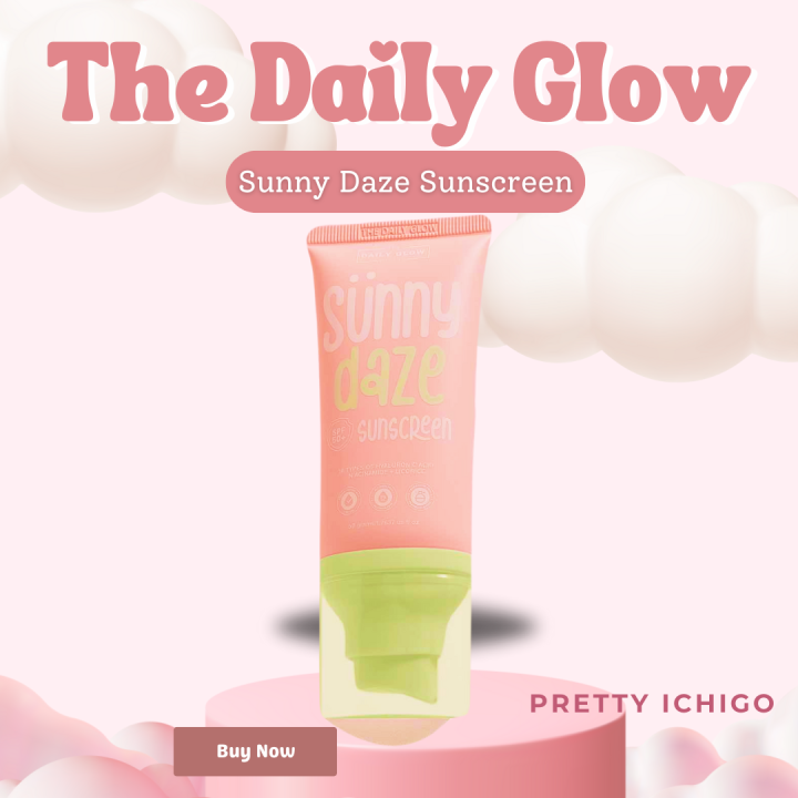 Sunny Daze Sunscreen SPF50 by The Daily Glow | Lazada PH