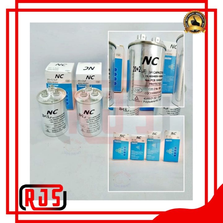 Running Capacitor Kapasitor AC 3 Socket Merk NC | Lazada Indonesia