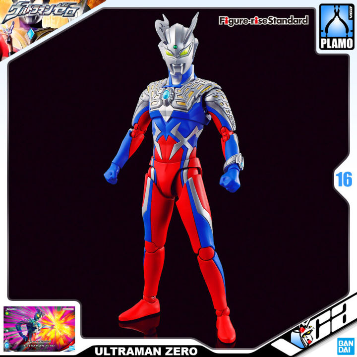 ⭐️ BANDAI FIGURE-RISE STANDARD 1/12 ULTRAMAN ZERO FIGURE RISE อุลตร้า ...