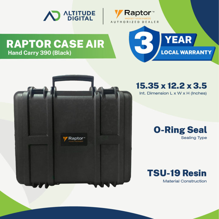 Raptor Case Air Hand Carry 390 Hard Plastic Laptop Case | Lazada PH