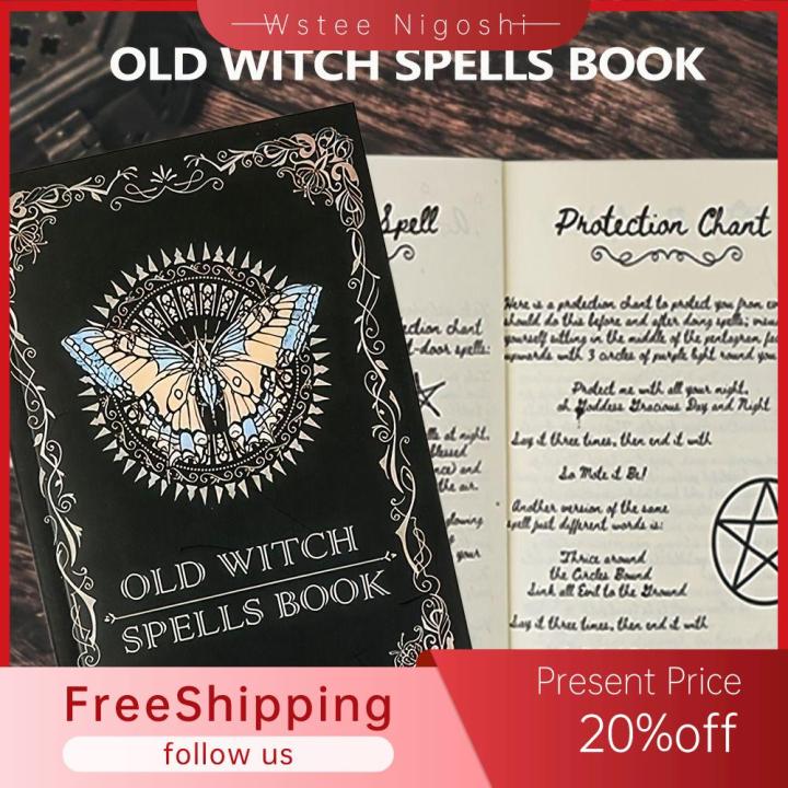 WSTEE NIGOSHI Real Spells Old Witch Spells Book Old Witch Spells ...