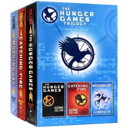 The Hunger Games Trilogy, a complete set of 1-3 volumes in English ...