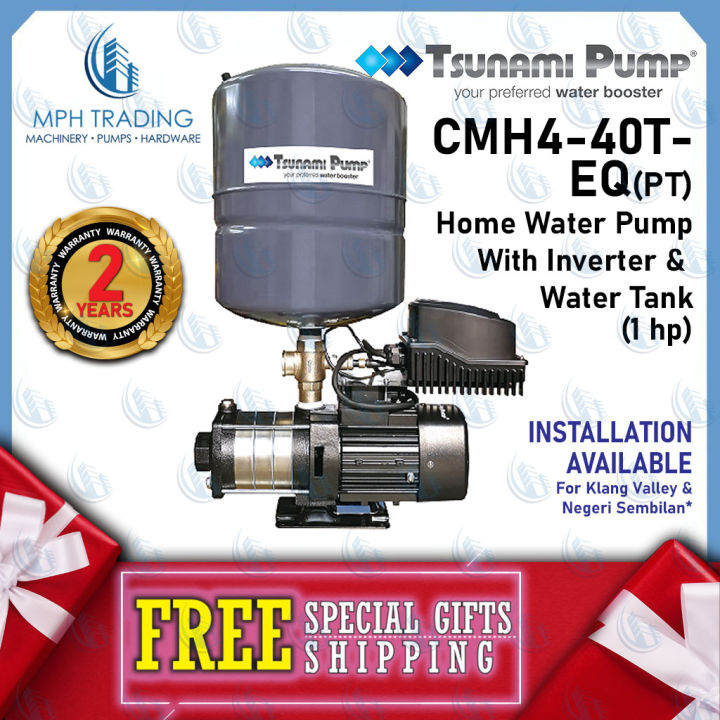 Tsunami Water Pump CMH4-40T-EQPT CMH4-60T-EQPT Home Water Pump With ...