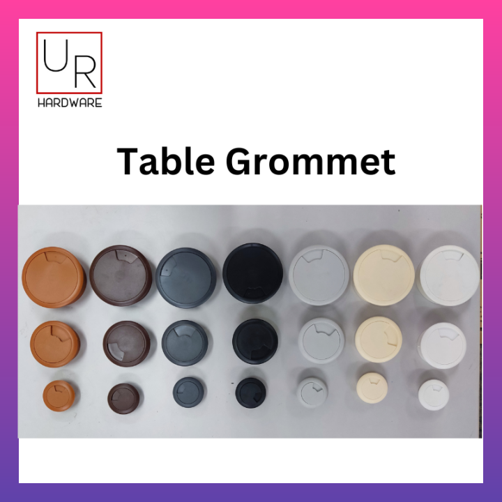 GROMMET TABLE COMPUTER CAP OFFICE DESK CABLE CAP | Lazada
