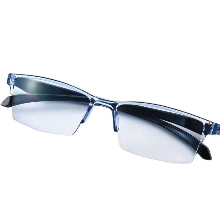 New Smart Zoom Progressive Yellow Lens Glasses: Stylish Blue Light ...