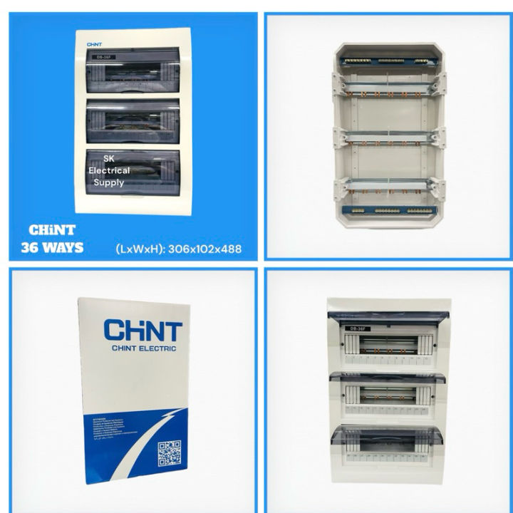 CHINT 18 | 24 | 36 MODULES DISTRIBUTION PANEL BOX | Lazada PH