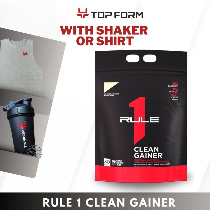 Rule 1 Clean Gainer 10lbs | Lazada PH