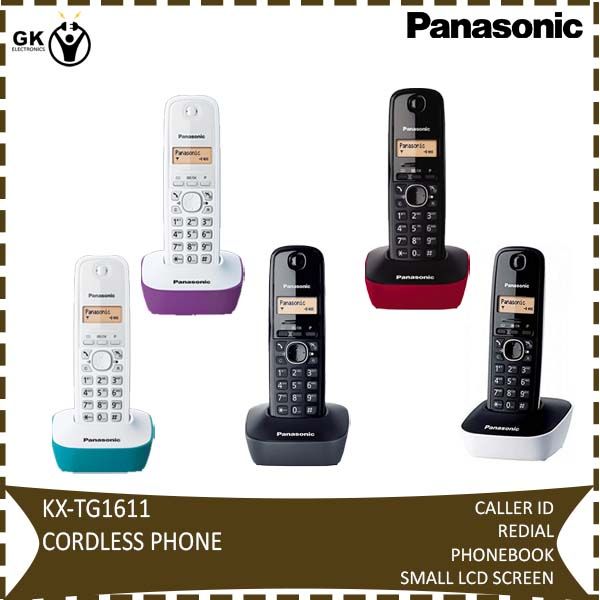 Panasonic KX-TG1611 Cordless Phone | Lazada PH