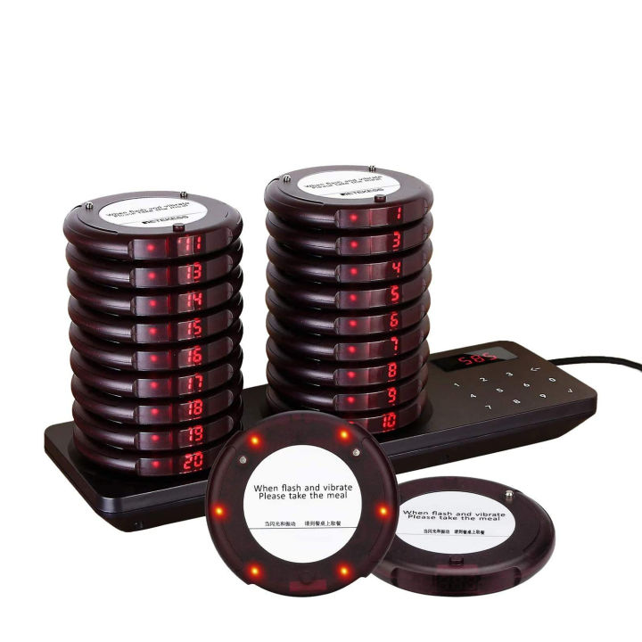 Vertical Dock 20 Wireless Small Pager Restaurant Queue Calling System ... Vertical Dock 20 Wireless Small Pager Restaurant Queue Calling System ...