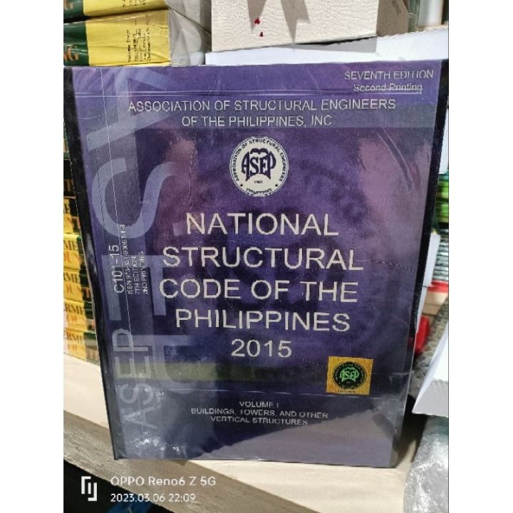 book NSCP national structural code of the Philippines 2015(Onhand) HARDBOUND | Lazada PH