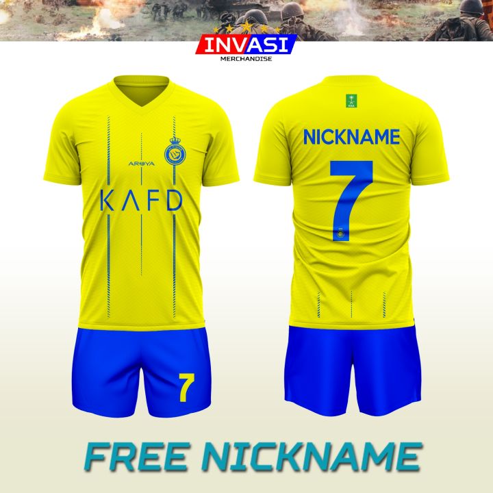 JERSEY SEPAK BOLA RONALDO SHURFAH AL NASSR HOME AWAY 2022-2023 | Lazada ...