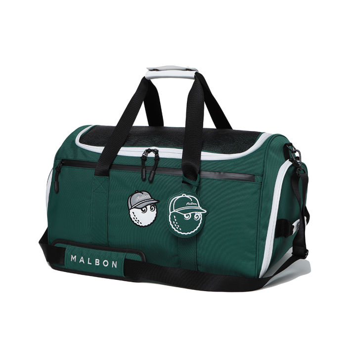 M Golf Clothing Bag Bag ผู้ชายและผู้หญิงแฟชั่นบอสตันกระเป๋าพกพาแบบพกพา ...