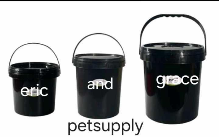 Black TIMBA or PAIL WITH COVER | Lazada PH