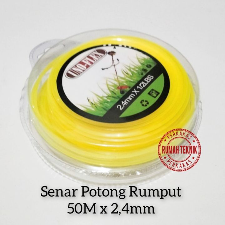 Senar Mesin Potong Rumput / Trimmer Line 50M X 2.4MM | Lazada Indonesia