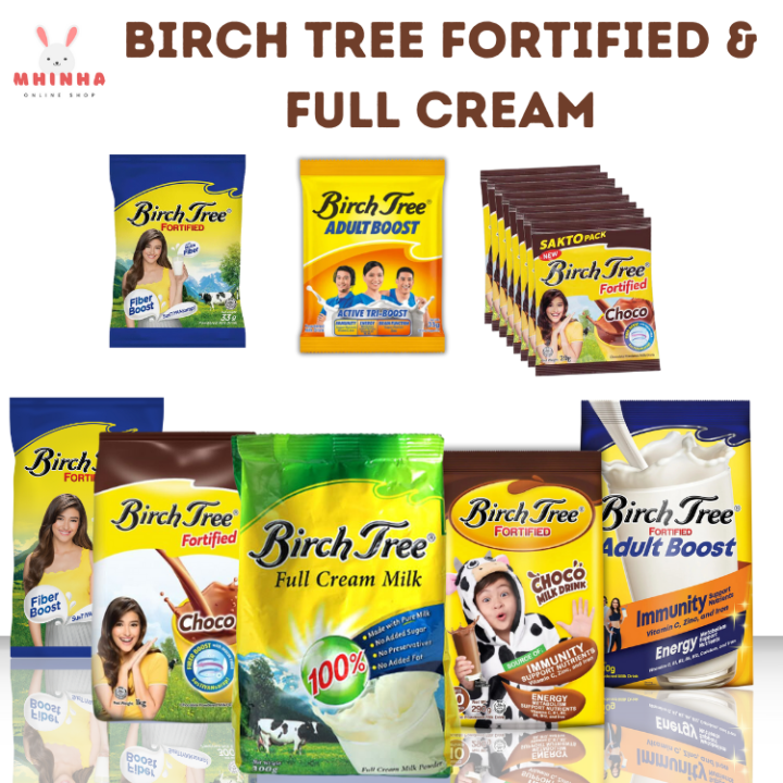 birch tree fortified powdered milk drink fiber boost with Inulin Fiber (8 Pieces) birch tree ...