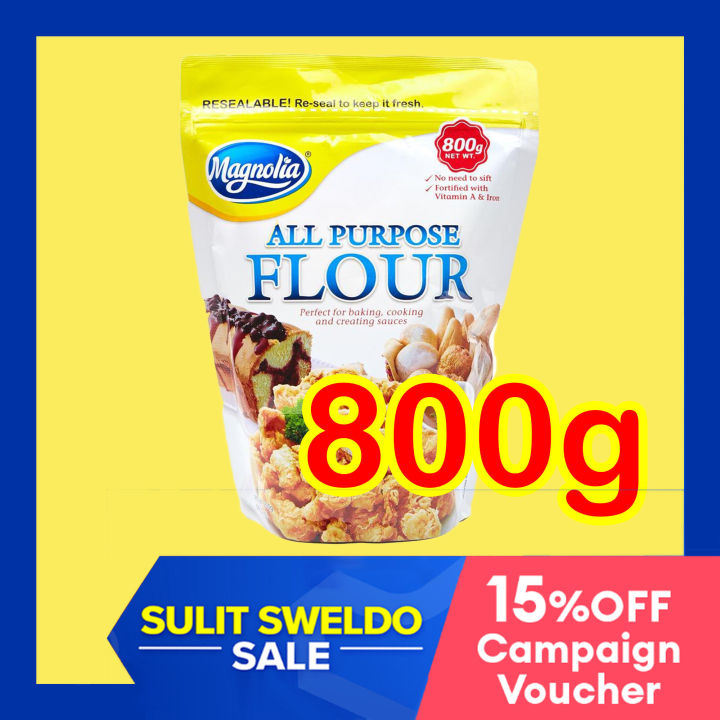 800g Magnolia ALL PURPOSE FLOUR for Baking Bread Cake San Miguel First ...