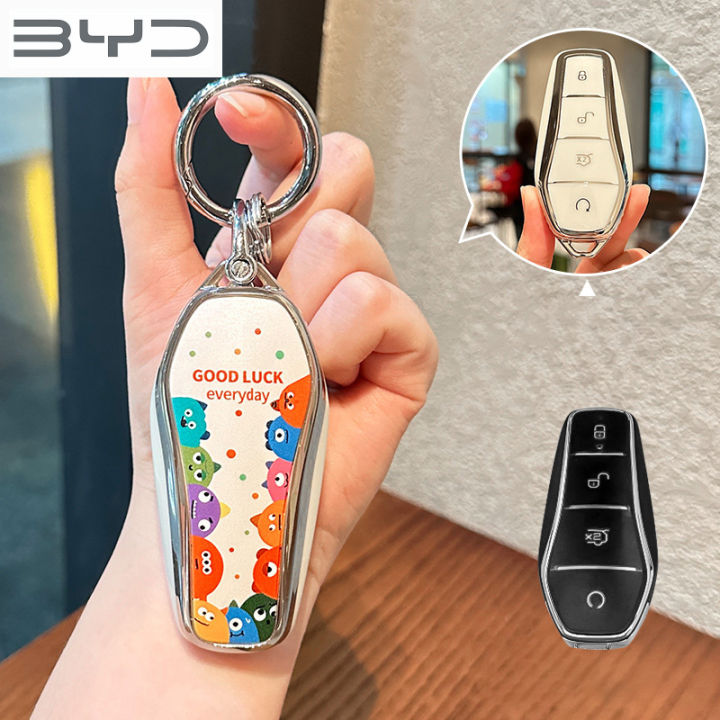 BYD car key holder dolphin atto3 seal dolphin mini sealion 6 M6 car key ...